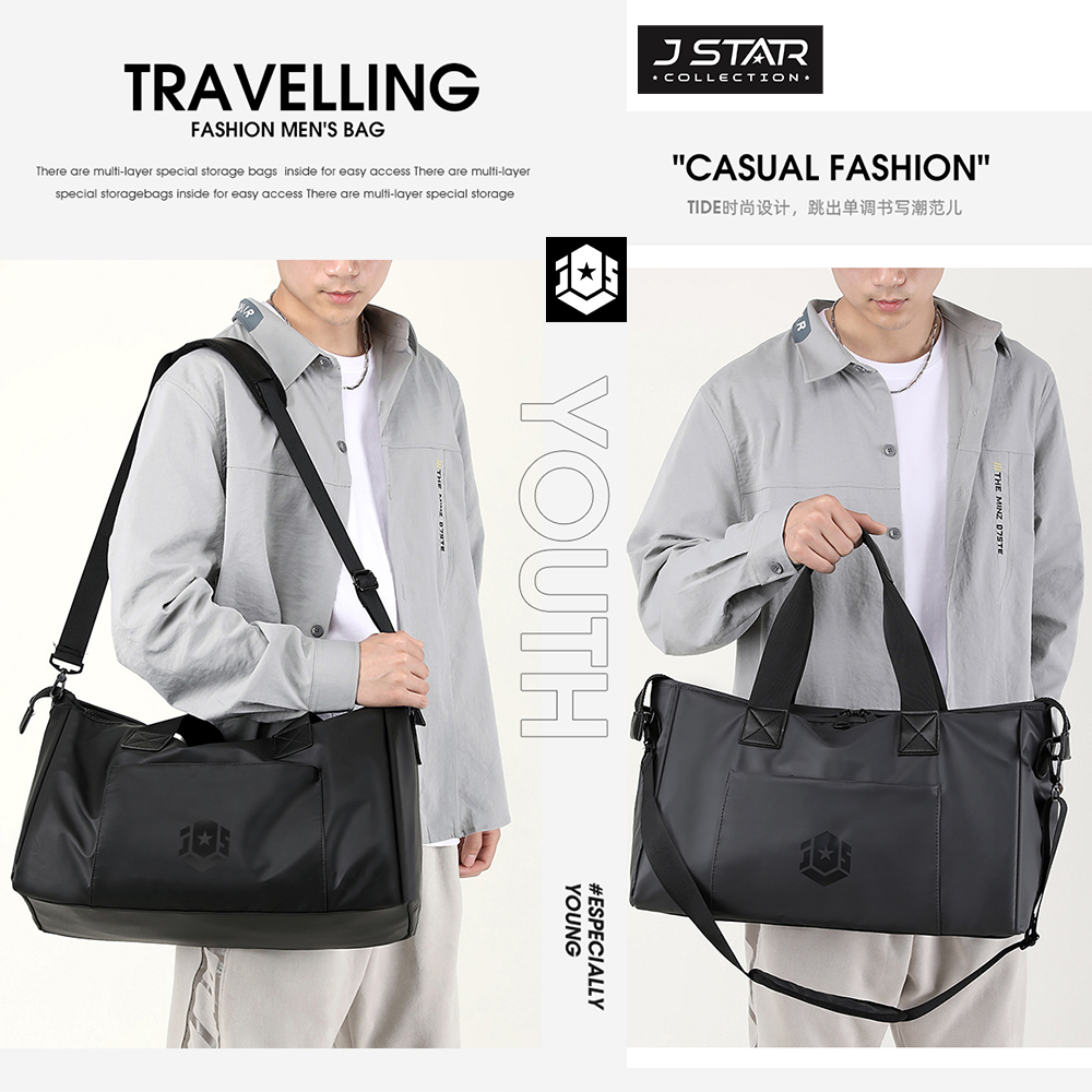 Beg Travel Duffel Bag with High Capacity Water Resistant Travel Bag Beg ...