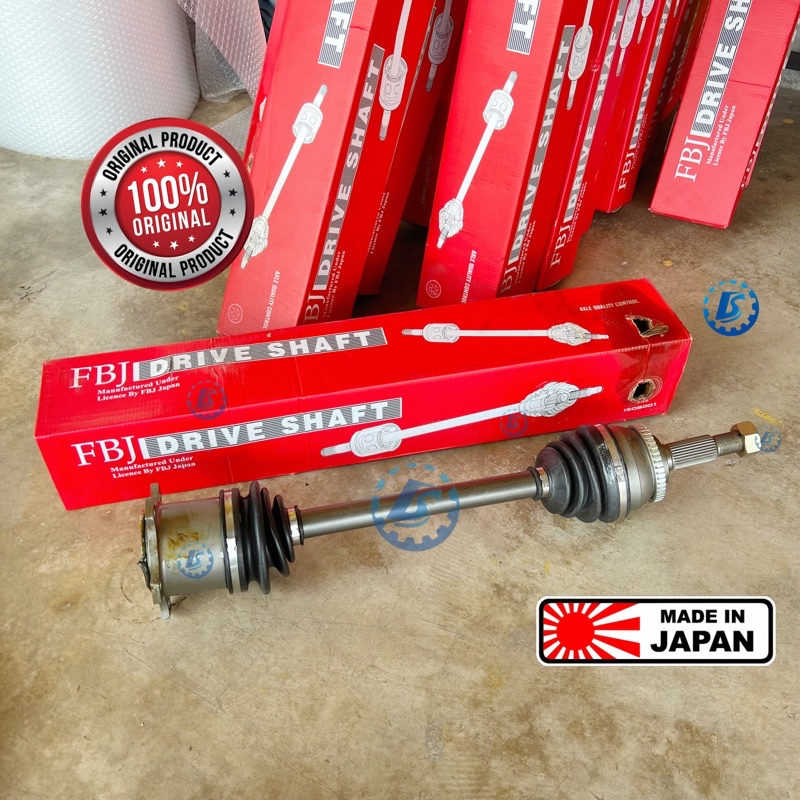 100% Original FBJ JAPAN Nissan X-trail T30 2.0 Drive Shaft Right Kanan ...