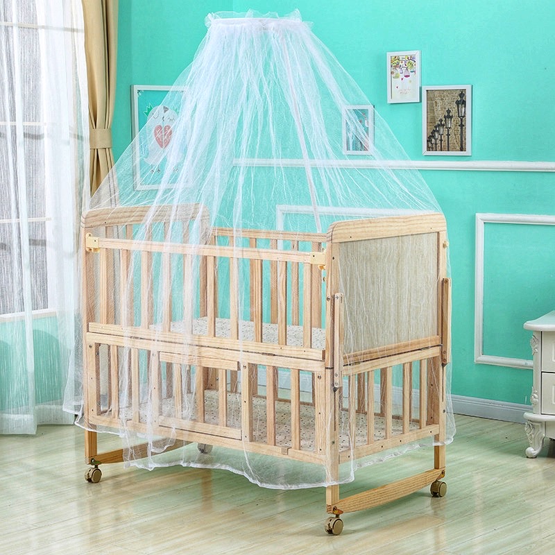 OSUKI 3 Level Baby Cot Attached Parent + Bedding Bump Set 5 In 1 [Free ...