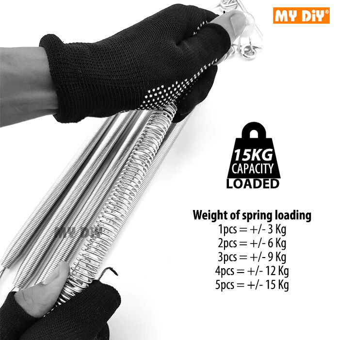 MYDIYHOMEDEPOT - 5PCS SPRING HAMMOCK SPRING BESI SPRING BUAIN BABY ...