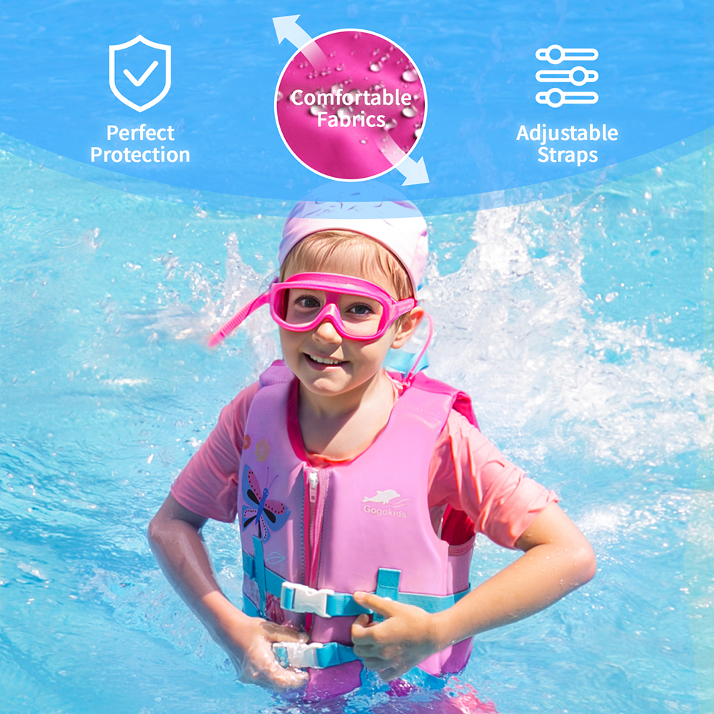 Gogokids Children Baby Inflatable Swimming Vest Safety Life Jacket Safe ...