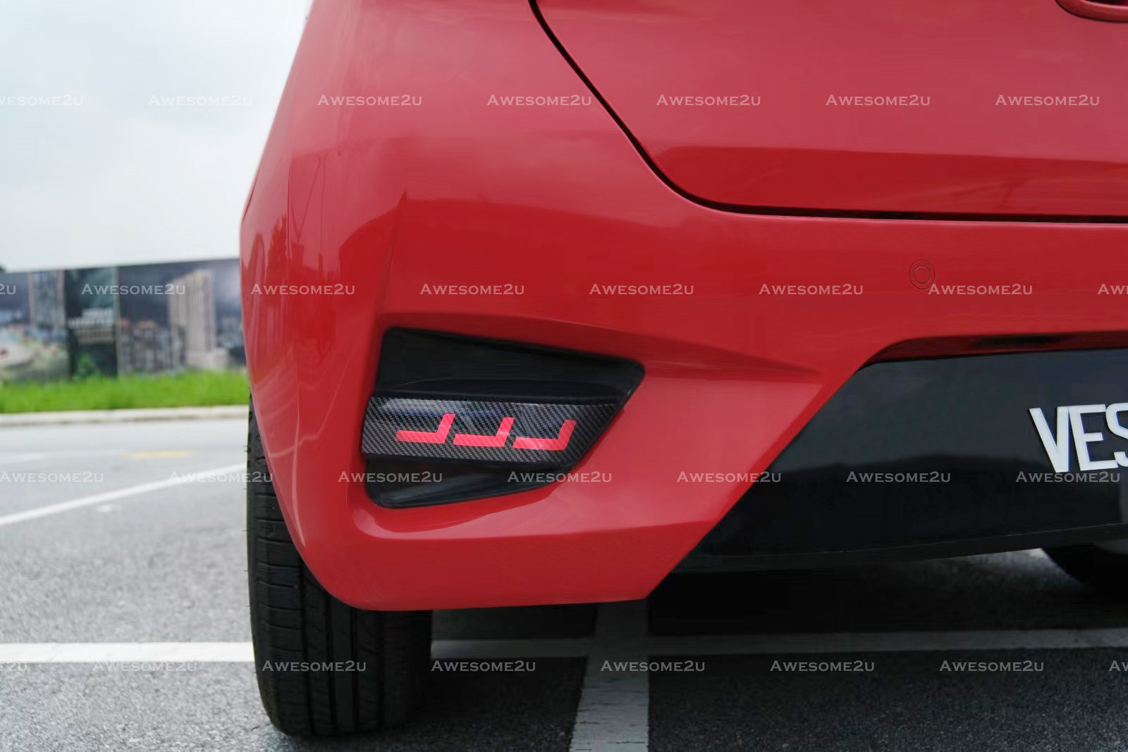 Awesome2u Perodua Myvi g3 mg3 2018-2021 Rear Bumper Reflector Led ...