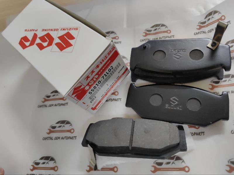 🚨ORIGINAL🚨 SUZUKI SWIFT 1.5 RS415 05" FRONT DISC BRAKE PAD 55810-63J00 ...