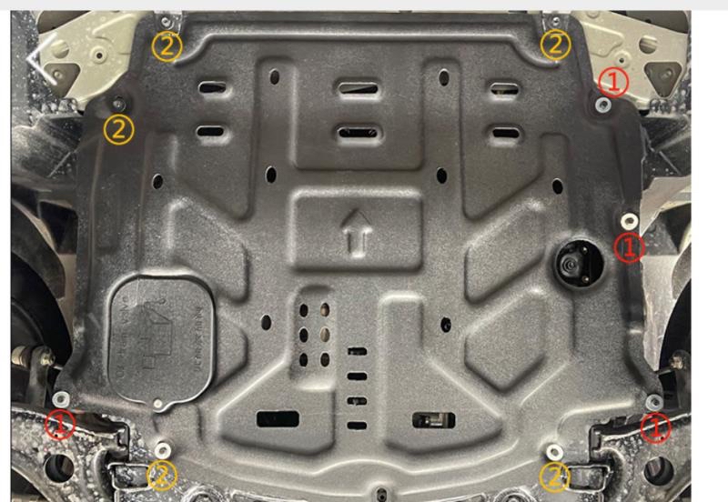 penutup bawah enjin guard bonnet alza 2022 veloz engine bottom cover ...