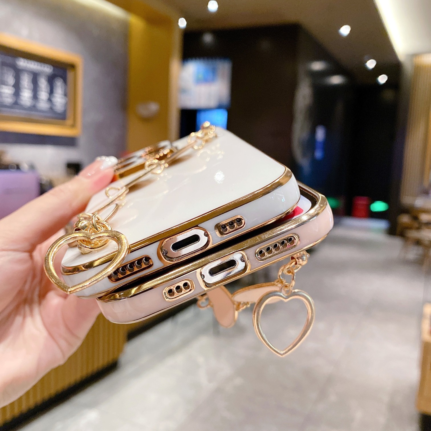 Huawei Mate 10 10 Pro 20 20 Pro P20 P20 Pro electroplated love chain ...