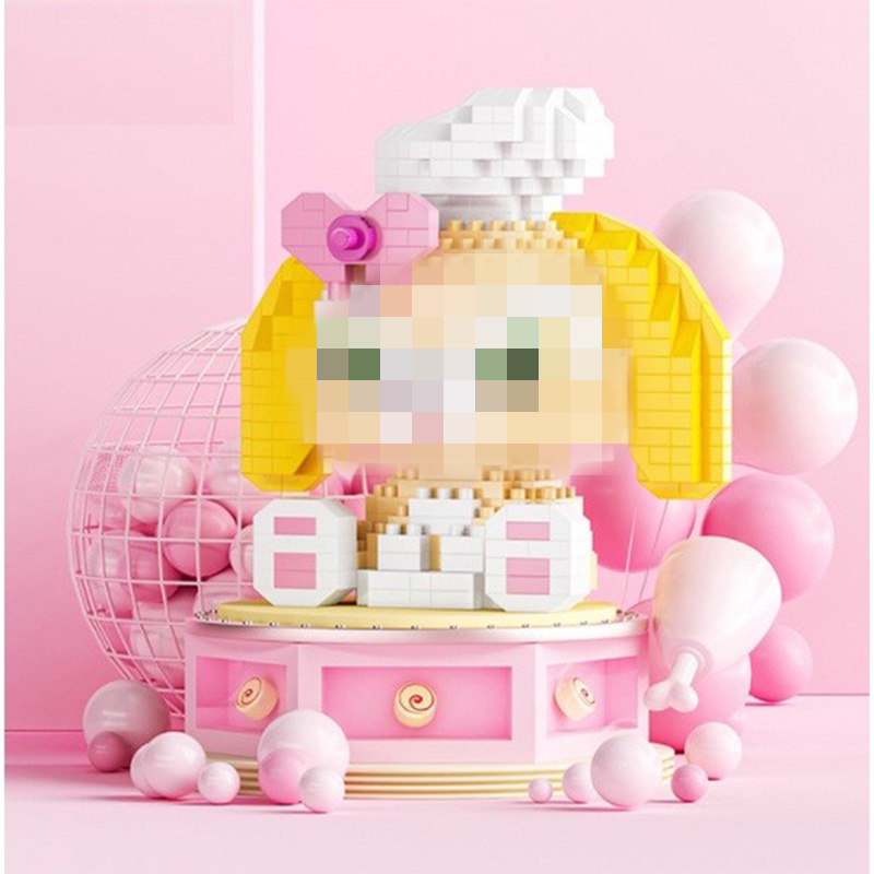 Wenbo Mini Block DIY Character Model Building Blocks Nano block Cartoon Blocks | Shopee Malaysia