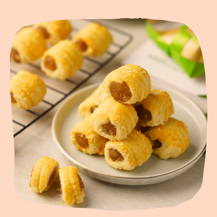 Kuih Raya Christmas Cookies Tart Gulung Nanas Butter Pineapple Tart ...