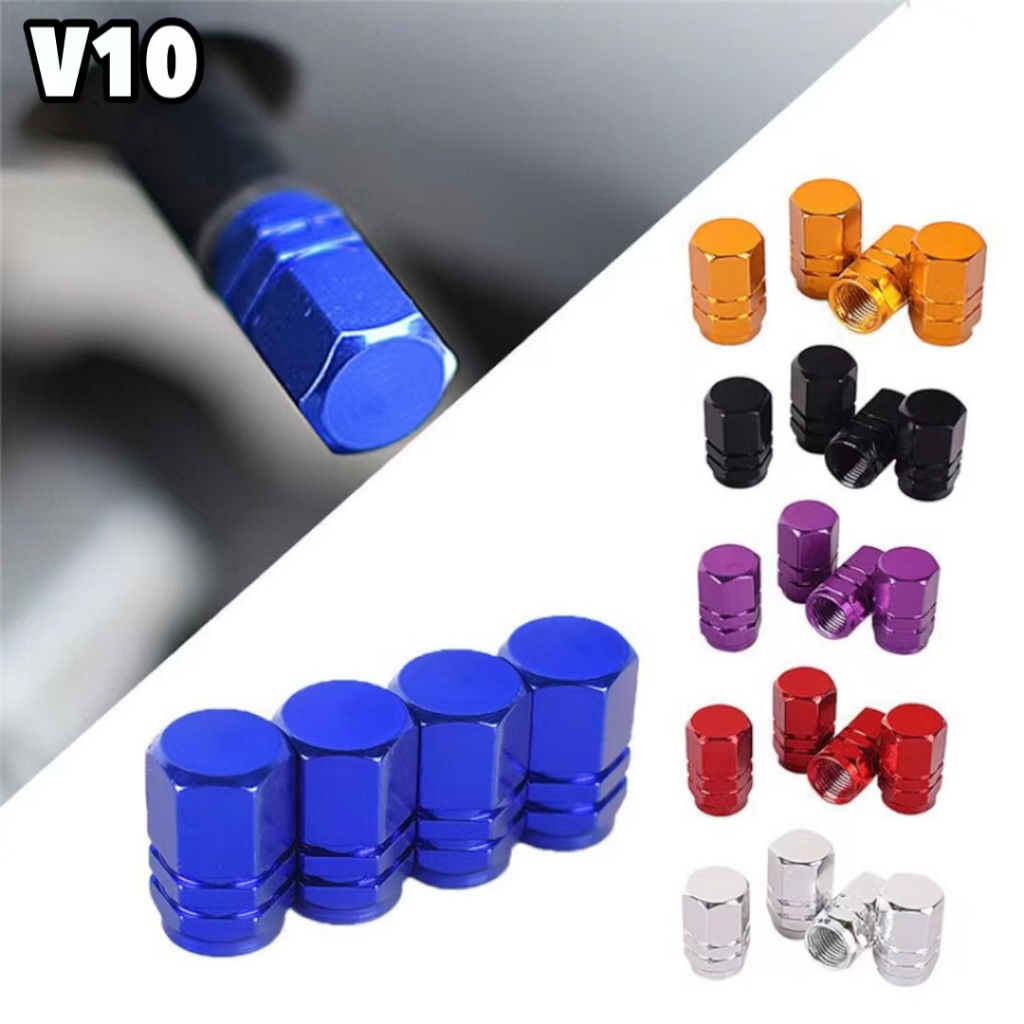 4Pcs Car Motor Tayar Valve Cap Nut Kereta Basikal Tire Tyre Valve Glow ...