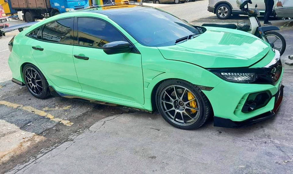 2K Paint 【 AIKKA CS135 PISTACHIO GREEN 】 OLD SCHOOL SERIES Car Motor ...