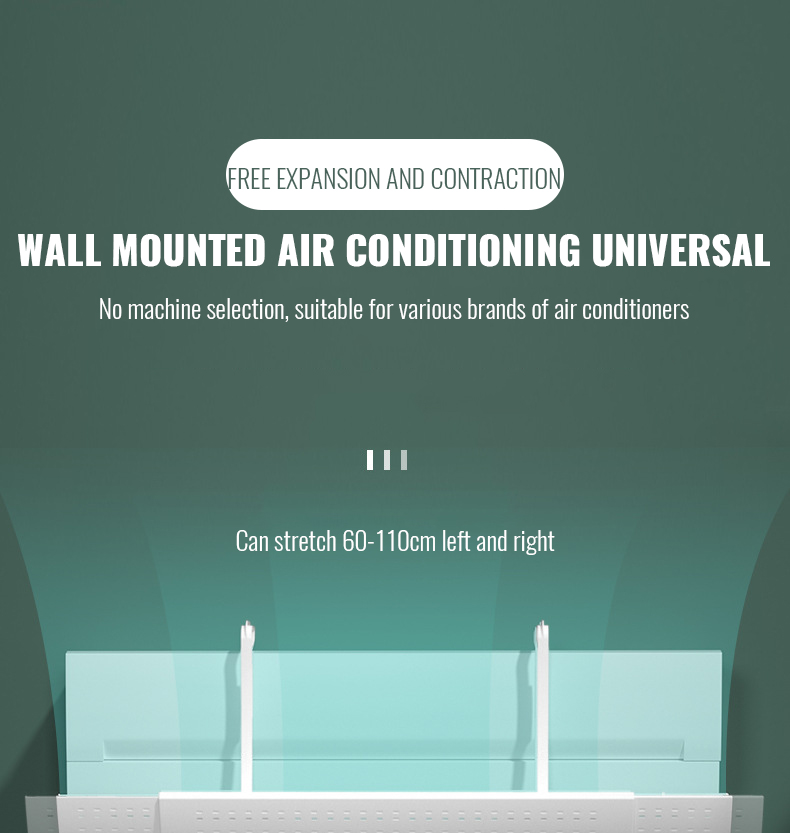 Adjustable Air Conditioner Windshield Prevent Direct Wind Air Baffle ...