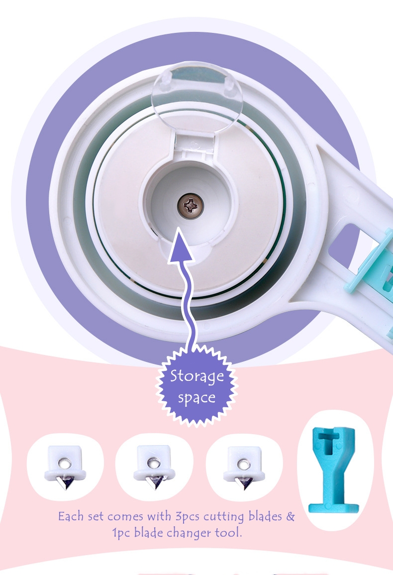 KWT Circle Trimmer Multifunctional Circular Round Shape Paper Cutter ...