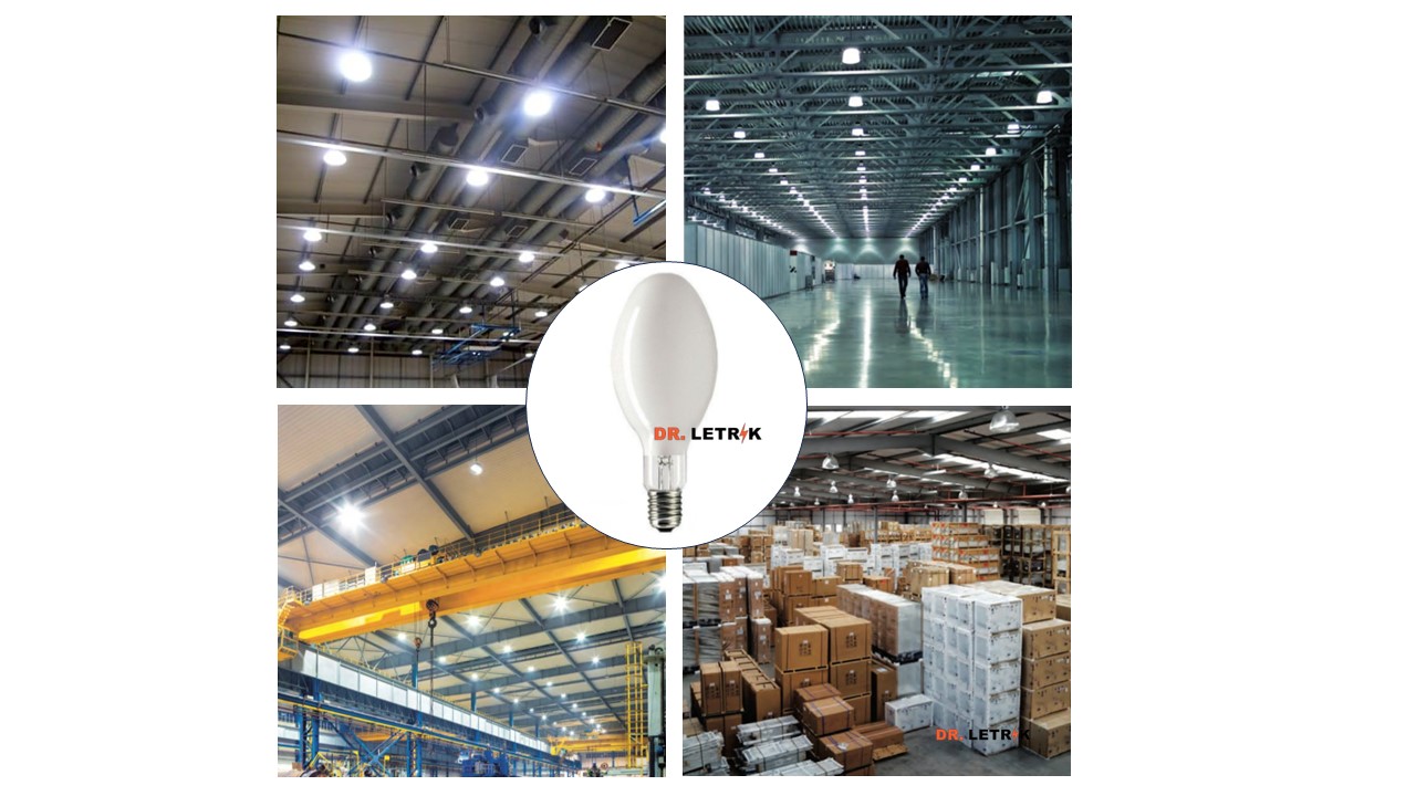 NIKKON HID Metal Halide / Mercury Light Bulb E40 250W / 400W Daylight ...