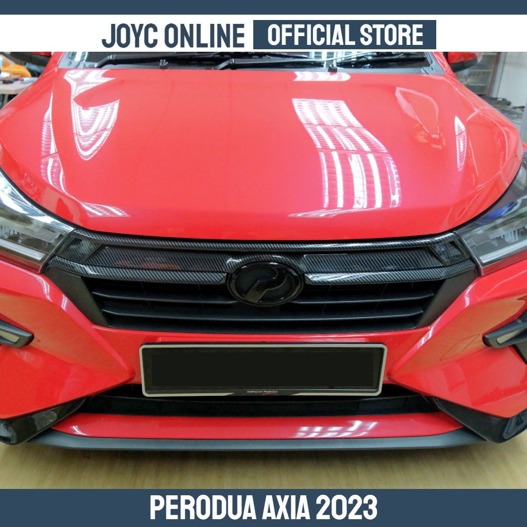 Carbon Fiber Perodua Axia 2023 Exterior Handle Bowl Bumper trim Pillar ...
