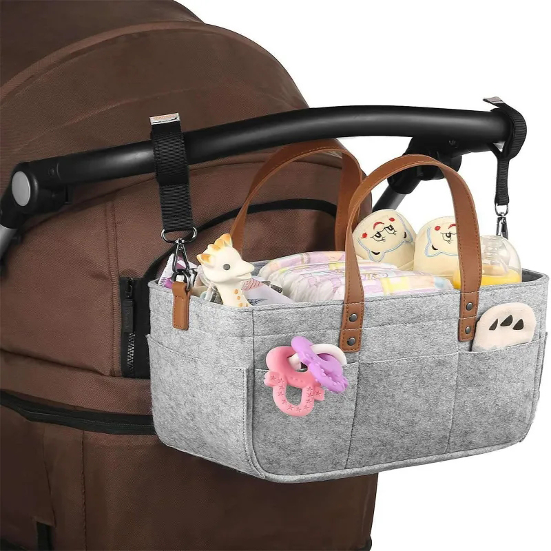 Portable Baby Diaper Organizer bag Stroller Bag Holder Bag Changing ...