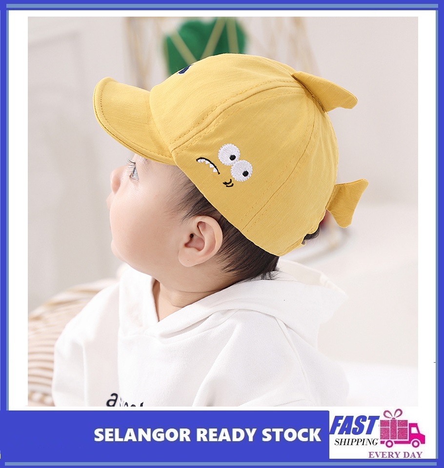 Selangor Ready Stock Kids Boy & Girl Newborn 3D Baby Shark Cap Toddler ...