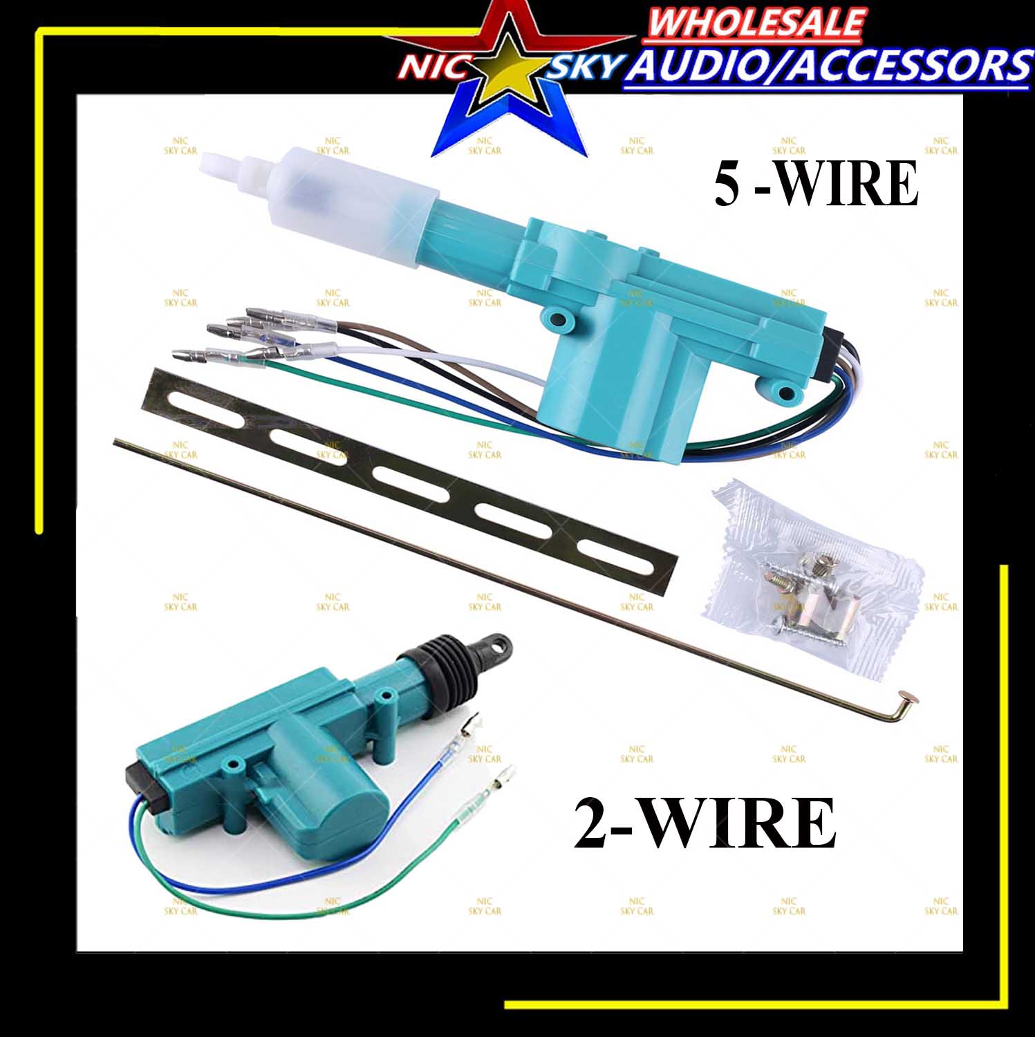 Car Central Lock Gun 12V Central Locking System Actuator Door Gun ...