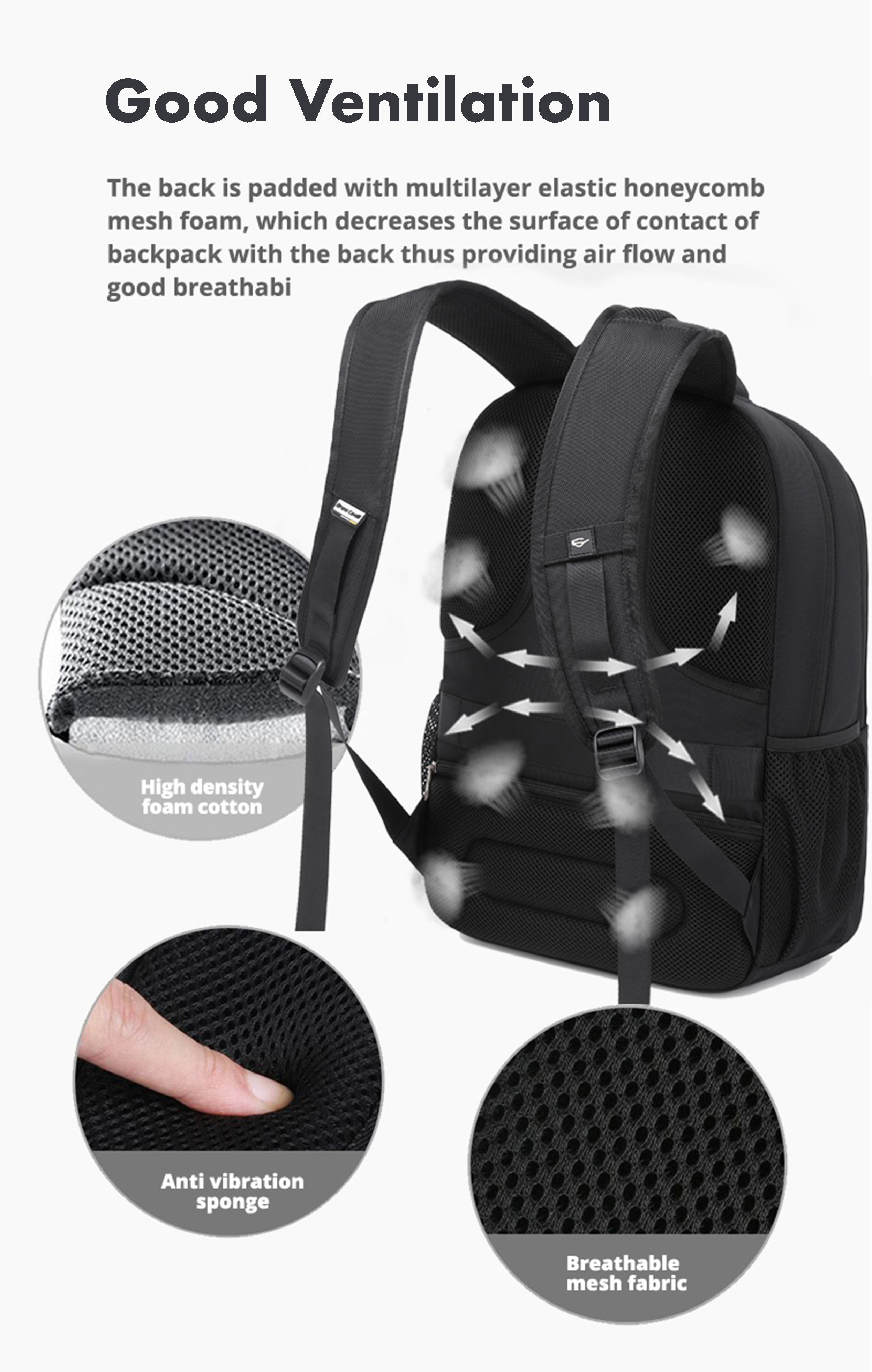 BRUNO CAVALLI Multifunctional Water Resistant Business Laptop Computer ...