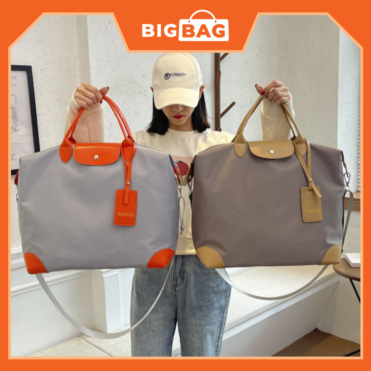 Beg Travel Waterproof Duffel Bag Hand Carry Beg Balik Kampung Beg Baju ...