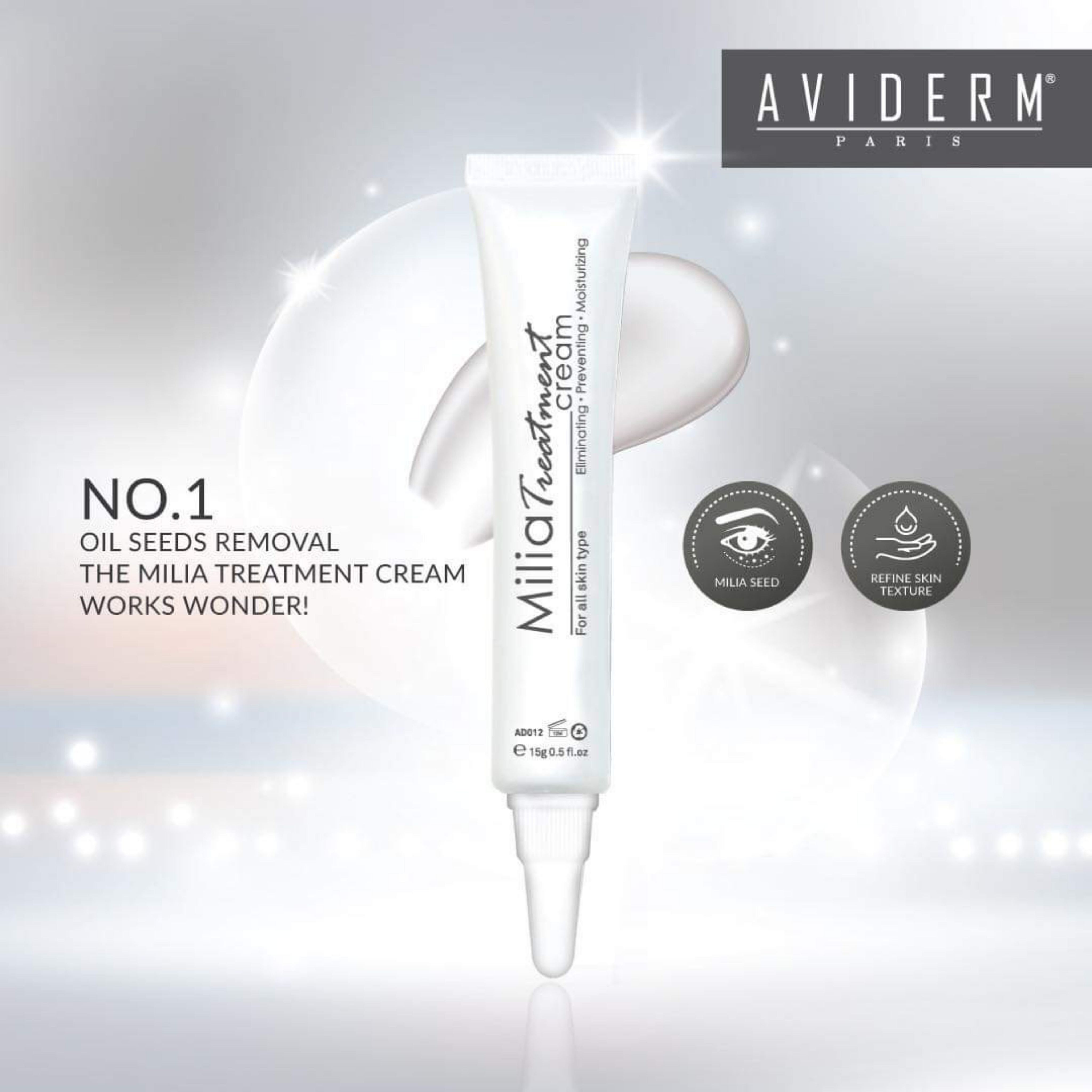AVIDERM Milia Eye Cream 消除油粒治疗霜 (15g) [Exp 2027] | Shopee Malaysia