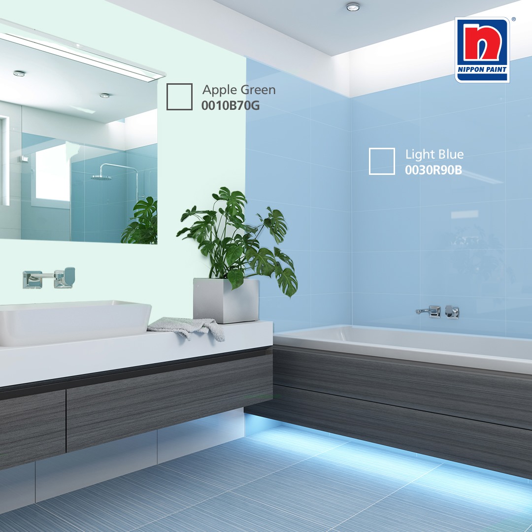 SINAR Nippon Paint EA4 Epoxy Floor Paint Finish HB c/w Hardener (4 ...