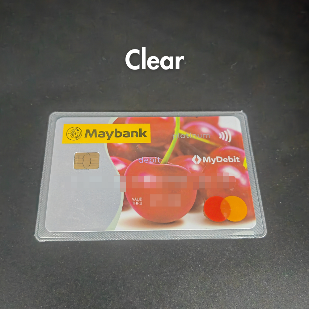 ID Card Cover 3pcs Transparent IC Cover Bank Card Cover License Card ...