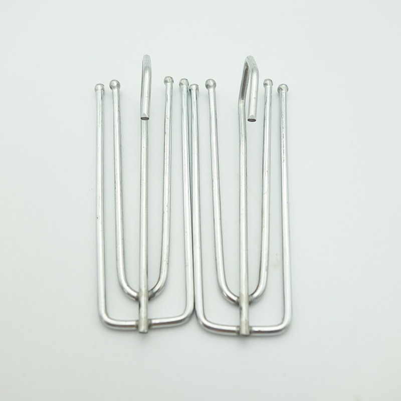 Metal Curtains Pleat Prong Hooks Cangkuk langsir Tirai Besi | Shopee ...