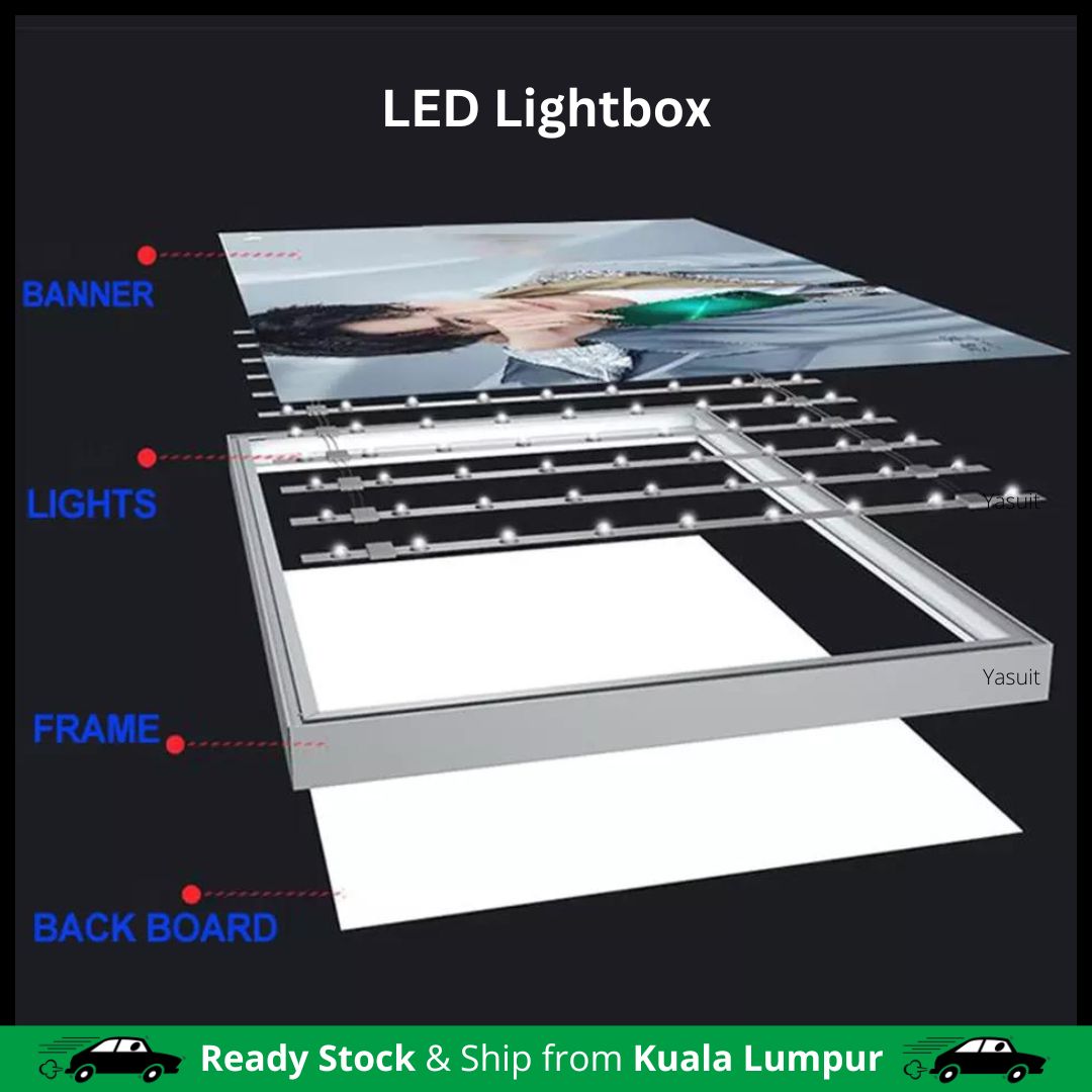 Big Size Factory Price Aluminium LED Lightbox Aluminum Sign Board ...