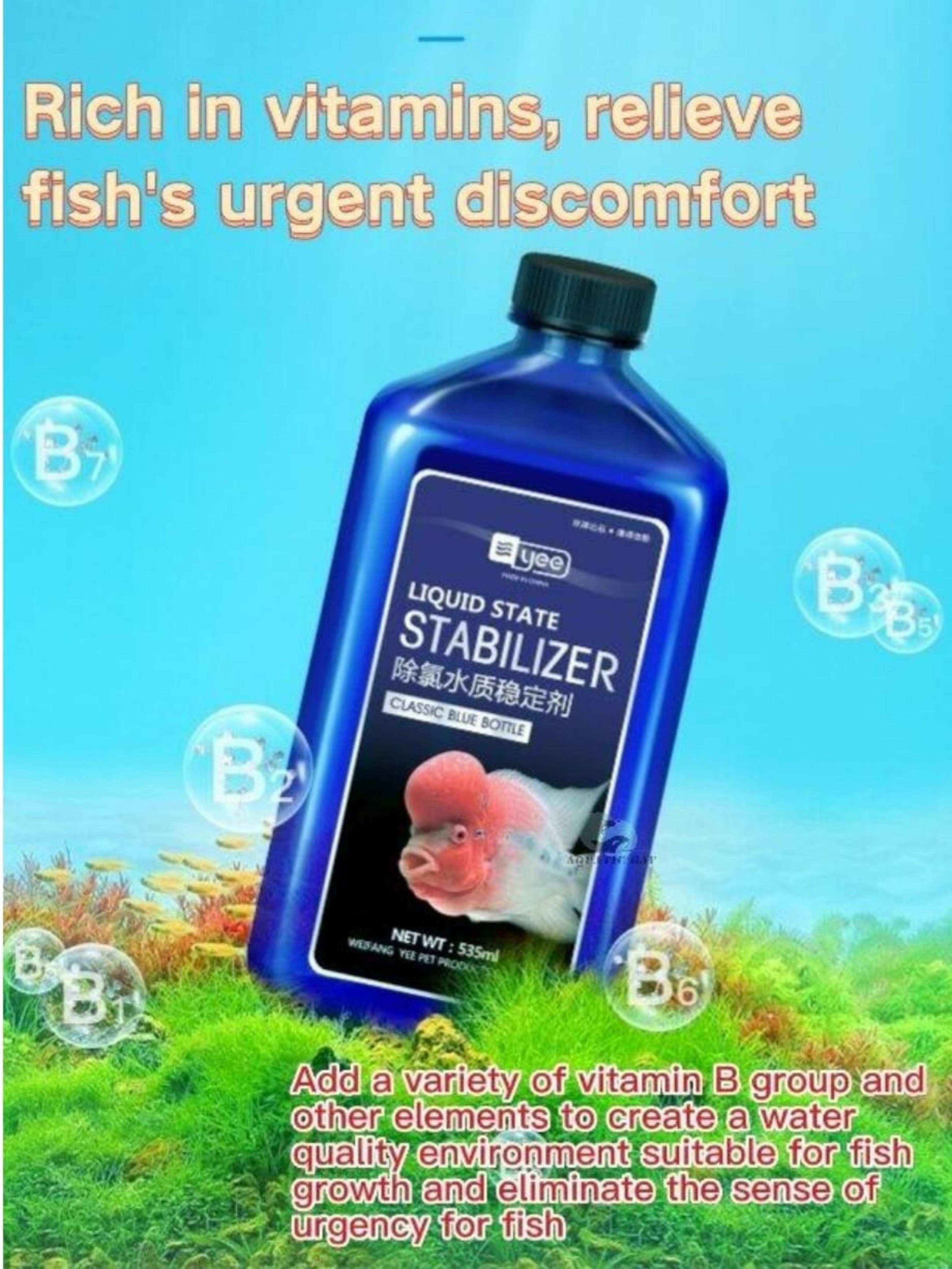 YEE Water Stabilizer Tap Water Dechlorination Anti Chlorine Rich ...