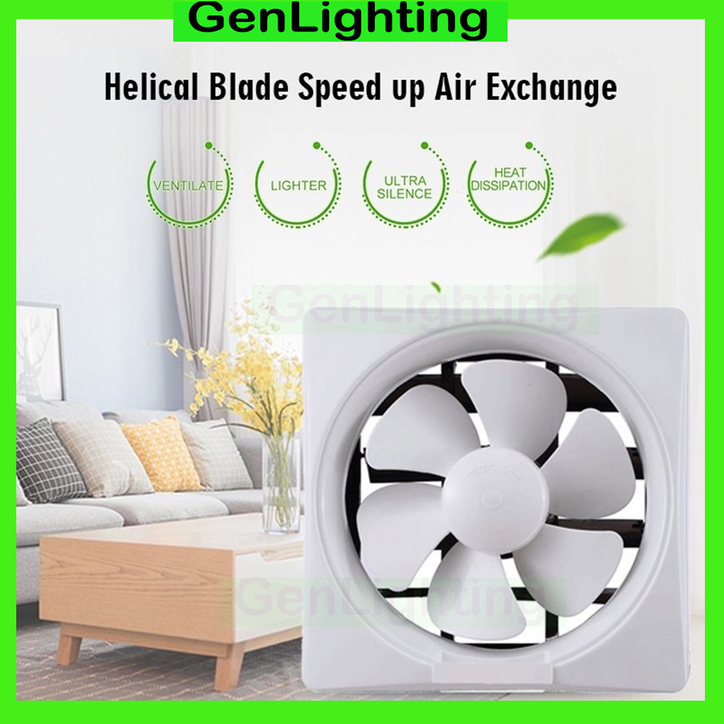 SIRIM Vekocy Exhaust Fan 8" / 10" / 12" Wall Exhaust Fan Ceiling ...