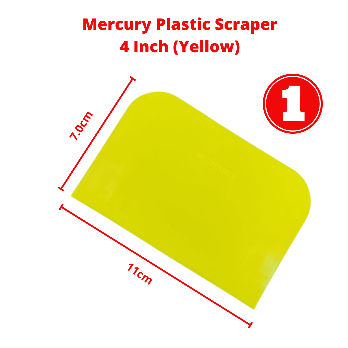 4 Inch Mercury Plastic Spreader/ Body Filler Spreaders, Putty Speader ...