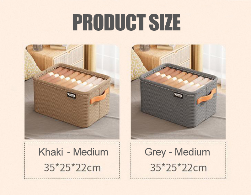 Thickened Foldable Storage Box Clothes Organizer Steel Frame Clothe ...