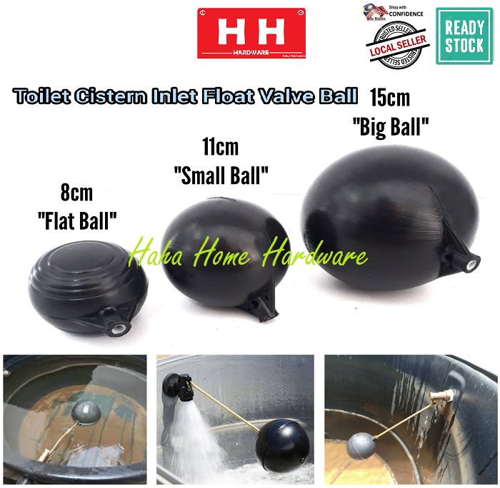 Bola Pelampung Air Tangki Tandas Cistern Jamban ; Poly Float Ball for ...