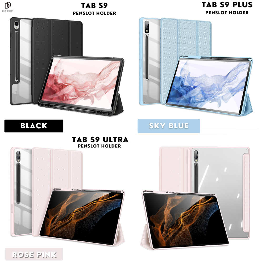 DUX DUCIS TOBY Sarung Tablet untuk Samsung Galaxy Tab S10 S9 S8 Ultra ...