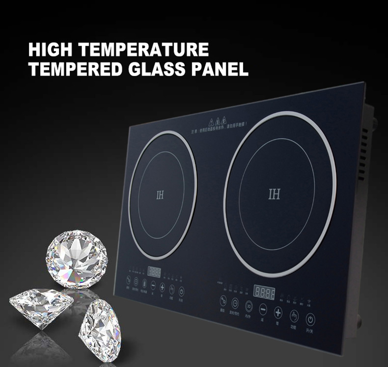 [RM408] TWK Double Electric Embedded Cooktop 2400W Induction Cooker ...