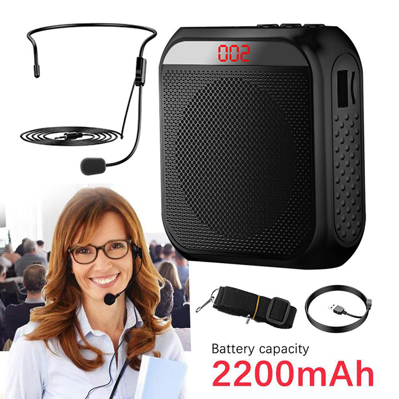 Loud Speaker Voice Amplifier Speaker With Speaker Microphone School ...