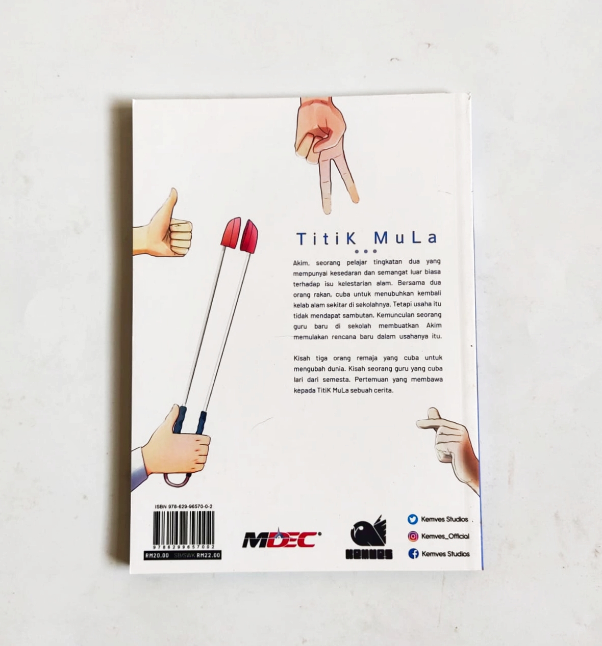 Titik Mula - Syed Qais dan Arham Syafiq - Komik | Shopee Malaysia