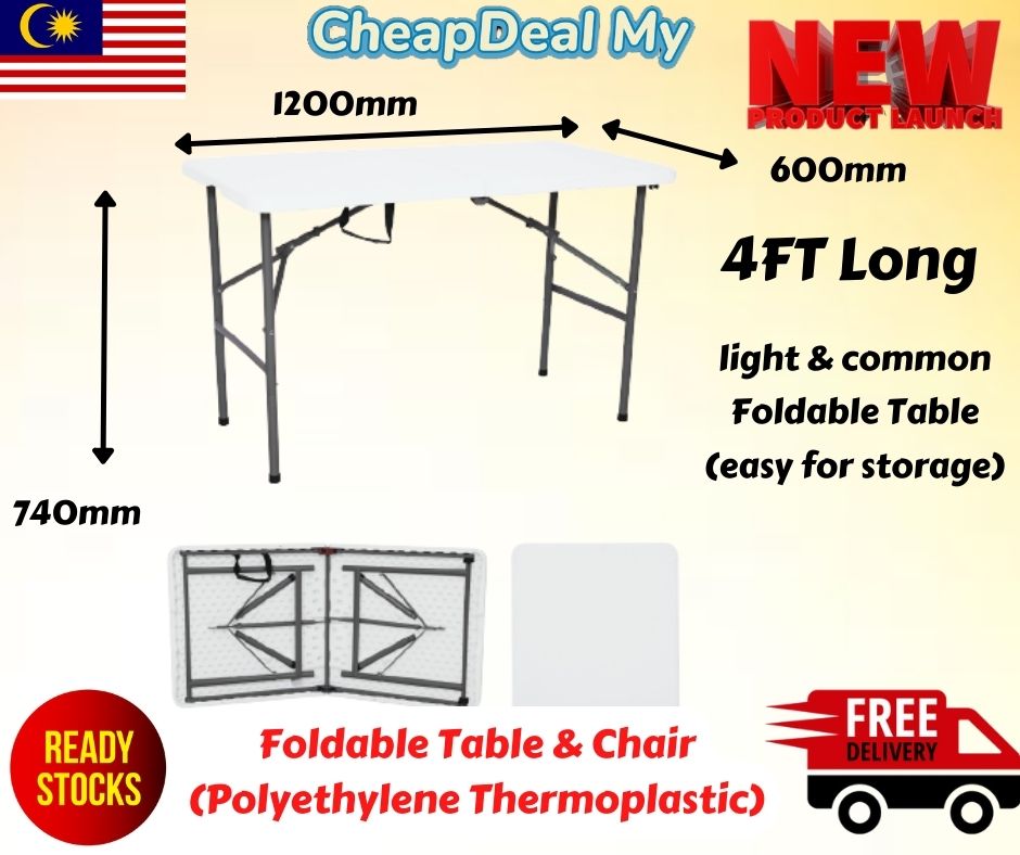 Folding table /Foldable Banquet Table/folding chair / School / office ...