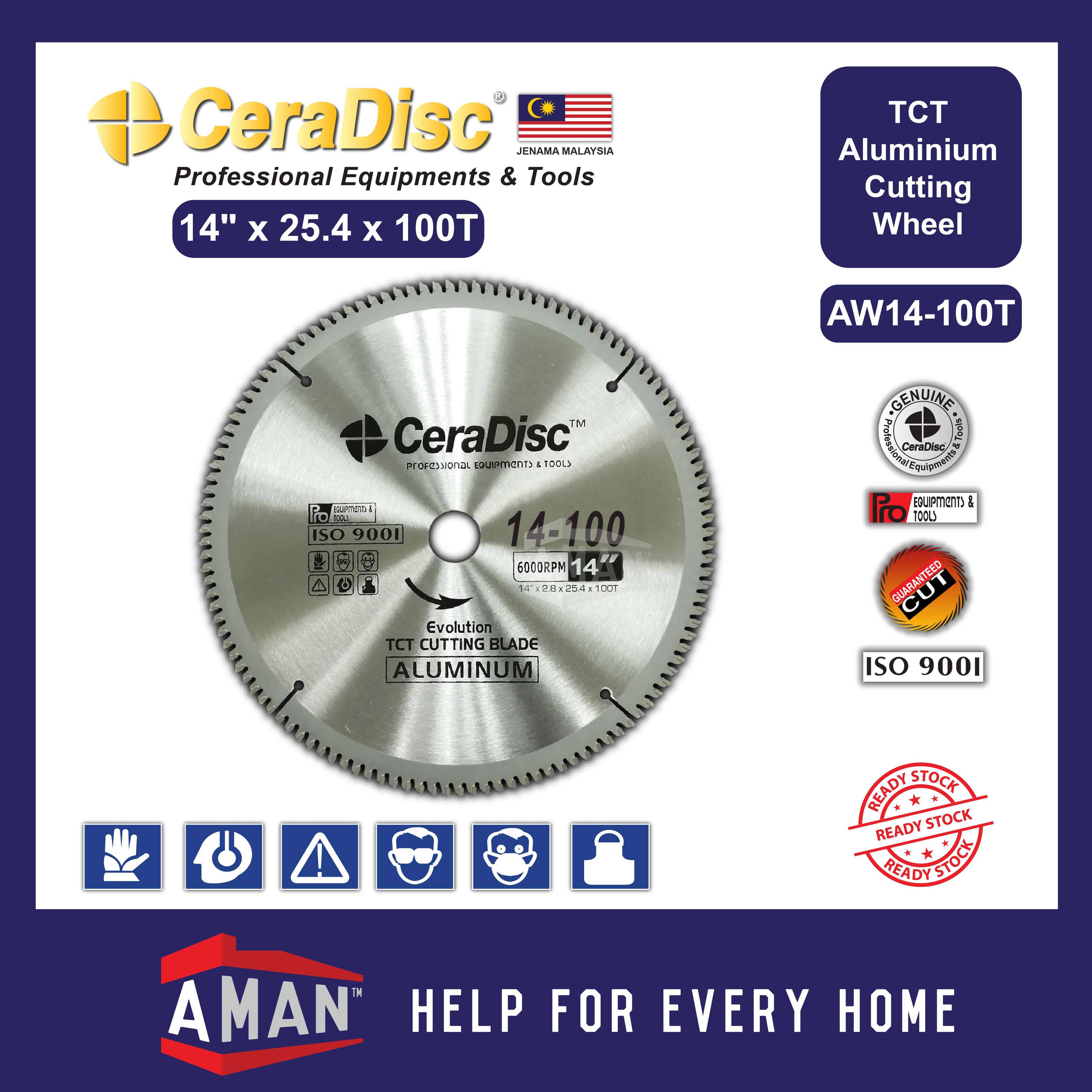 CERADISC TCT Aluminium Cutting Wheel Aluminium Cutting Blade Cutter ...