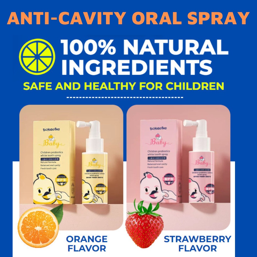 【STOCK】Anti Cavity Oral Spray For Kid Probiotic Oral Cleansing Spray ...