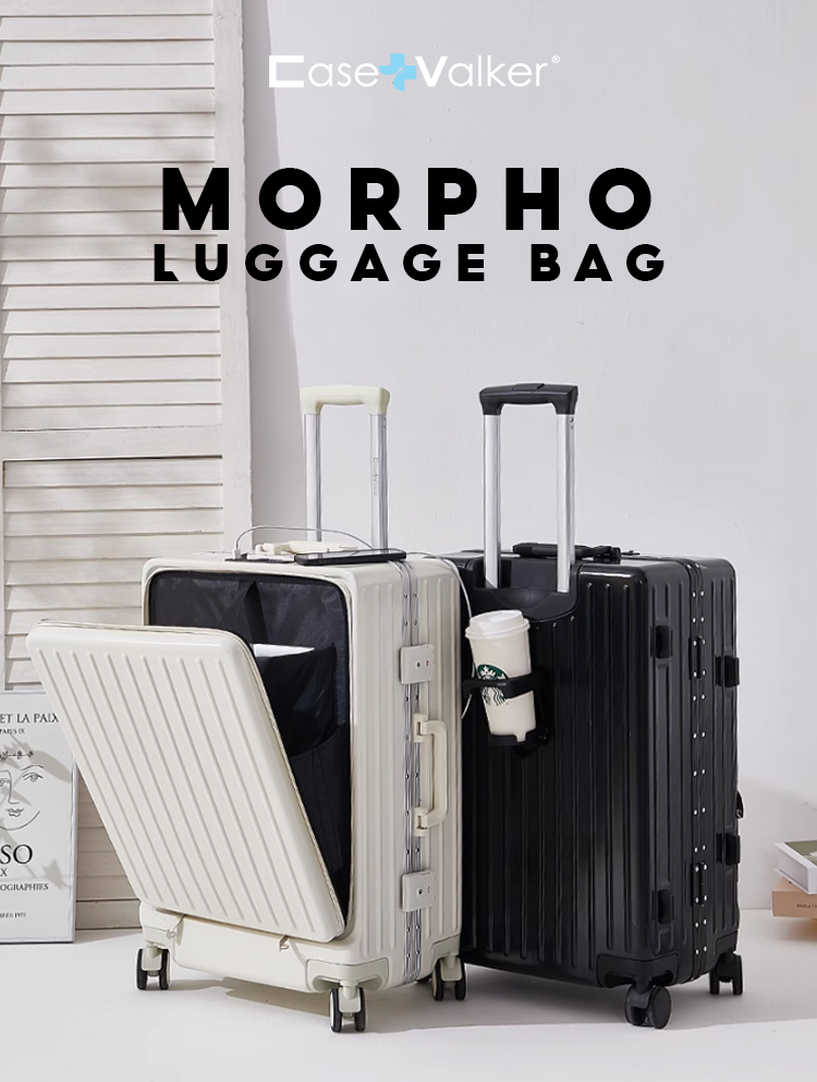 Case Valker Morpho Aluminum Frame Suitcase Luggage (20") Beg Bagasi ...
