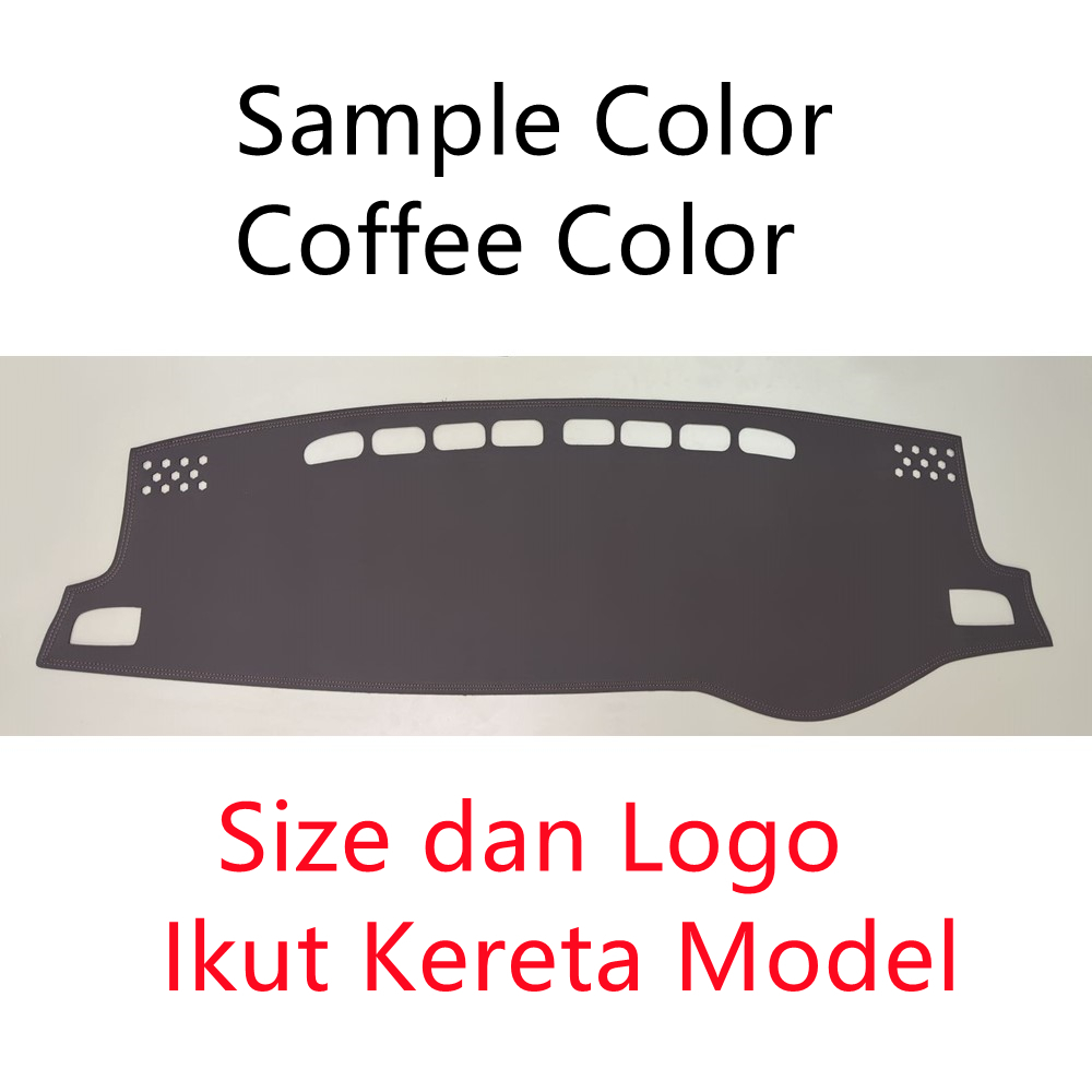 New Color Toyota Car Leather Dashboard Cover Wine Red Coffee Vios Yaris ...