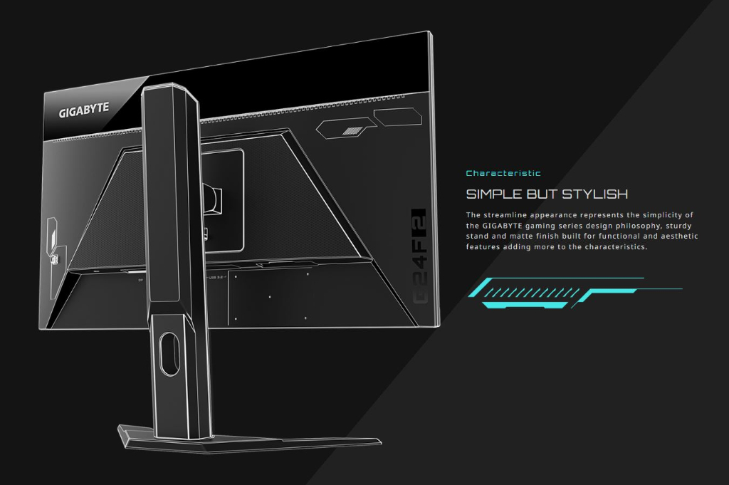 GIGABYTE G24F 2 24" FHD IPS Gaming Monitor | 180Hz (OC) | AMD FreeSync ...