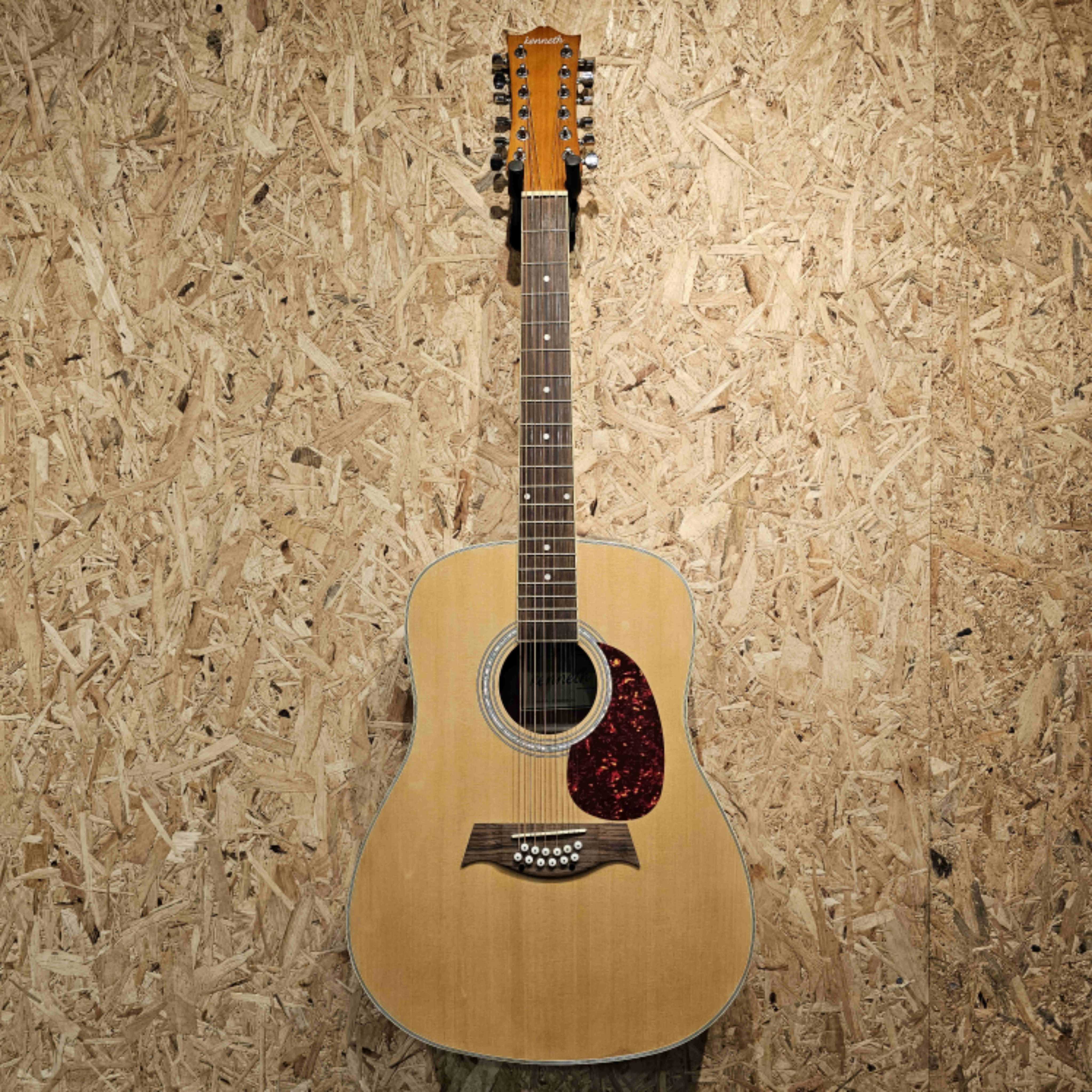 Kenneth 12 String 42" Acoustic Guitar with Neck Iron Besi Truss Rod ...