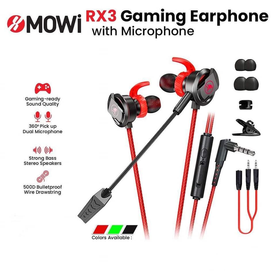 Plextone RX3 Pro Gaming Pubg Headset Dual Microphone Bass Earphones ...