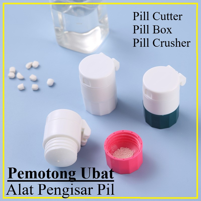 Mesin Pengisar Ubat Pil Pemotong Ubat Penghancur Ubat Medicine Tablet ...