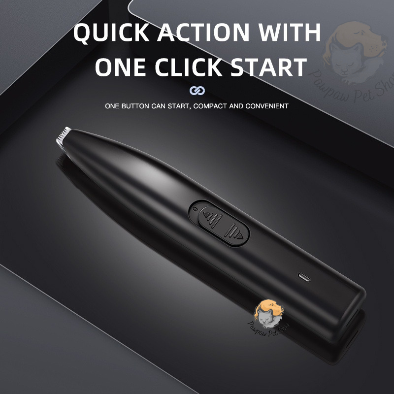 Pawpaw Cat Dog Pet Foot Hair Trimmer Shaver Clipper Cutter Machine ...