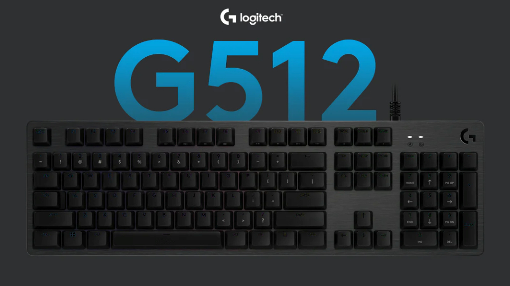 LOGITECH G512 Wired Gaming Keyboard with Lightsync RGB & Advanced GX ...