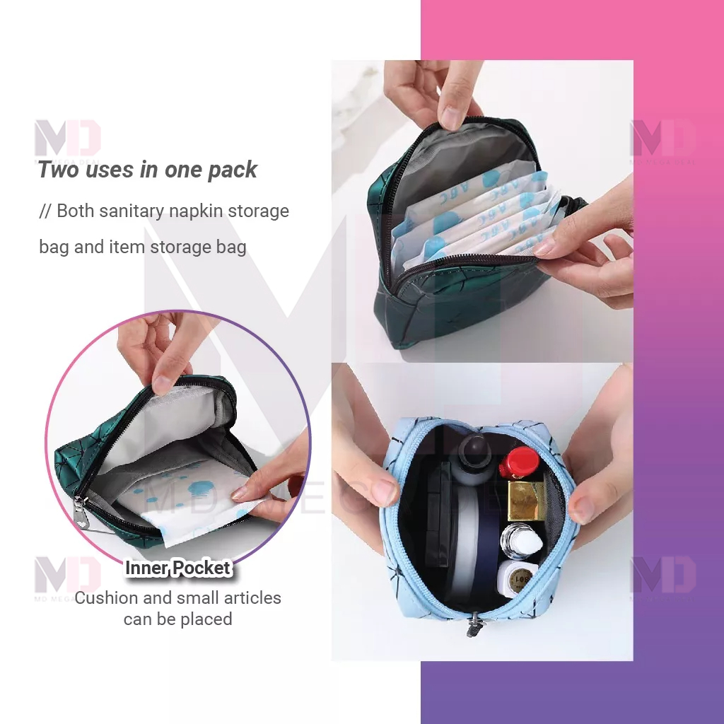 《Mega Deal》Sanitary Bag Napkin Pad Pantiliner Portable Storage Case ...