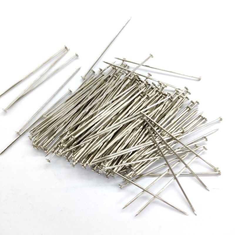AIDA 200pcs+- Jarum Peniti Steel Pin Brooch Muslim Tudung Scaft Bawal ...