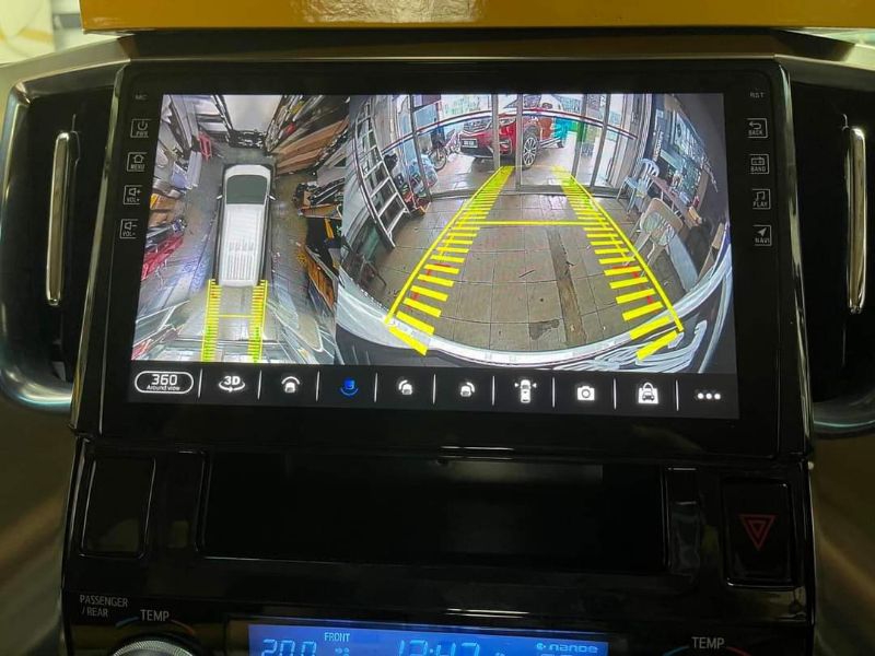 360 Camera 1080P HD Bird View System Rear / Front / Left / Right 360 ...
